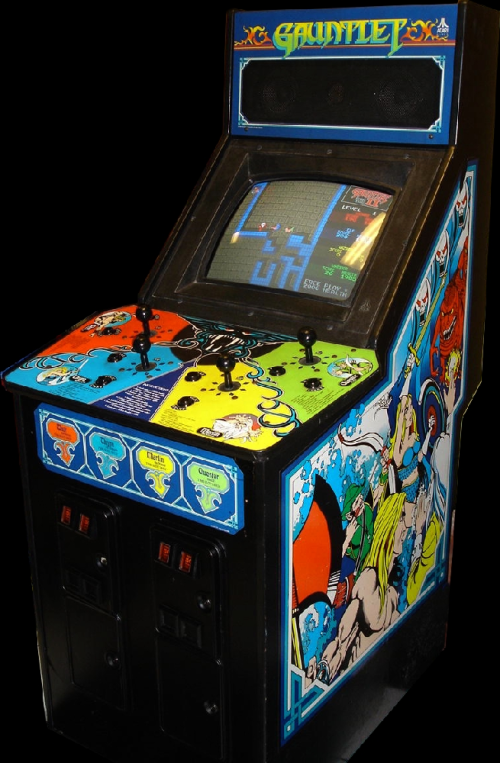 Arcade Cabinets: Gauntlet (Atari, 1985) | 2 Warps to Neptune