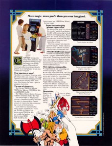 Arcade Cabinets: Gauntlet (Atari, 1985) | 2 Warps to Neptune