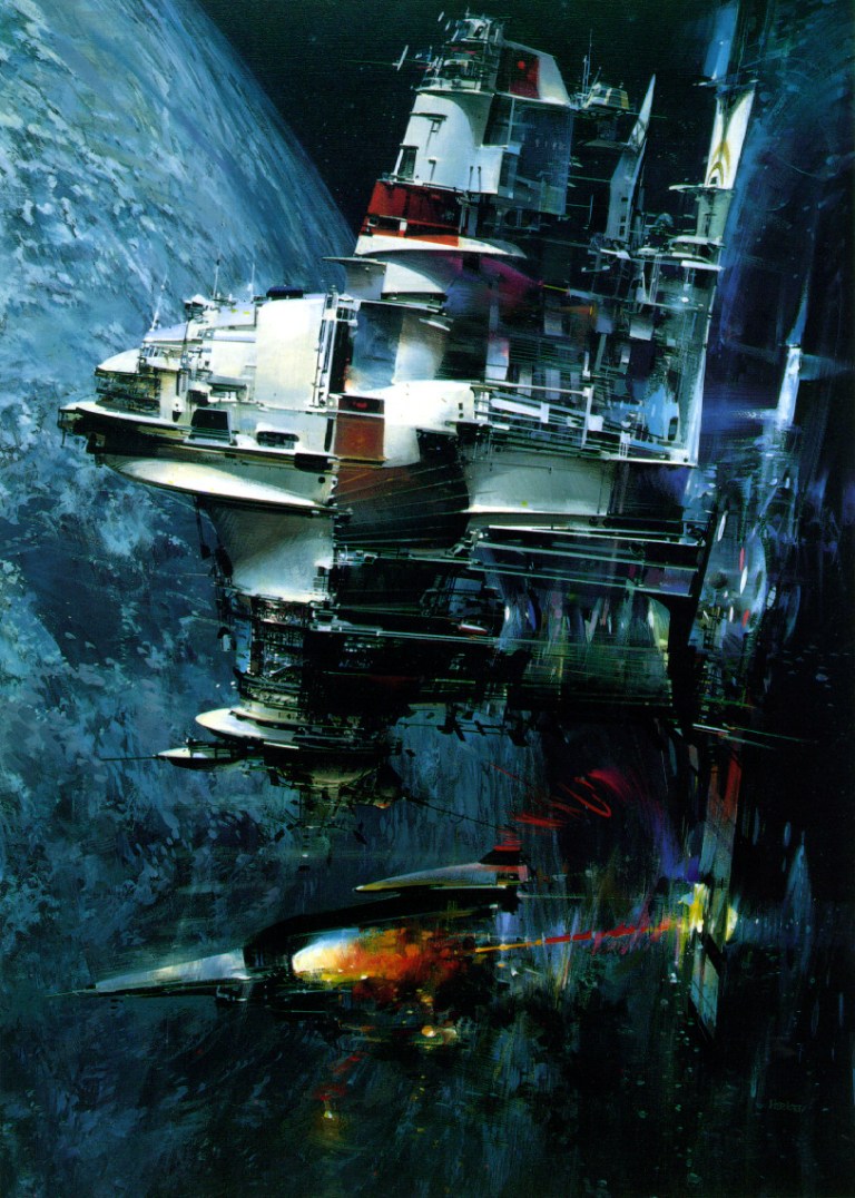The Space Art of John Berkey | 2 Warps to Neptune