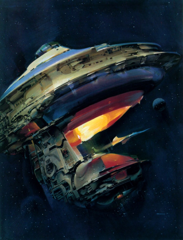 The Space Art of John Berkey | 2 Warps to Neptune