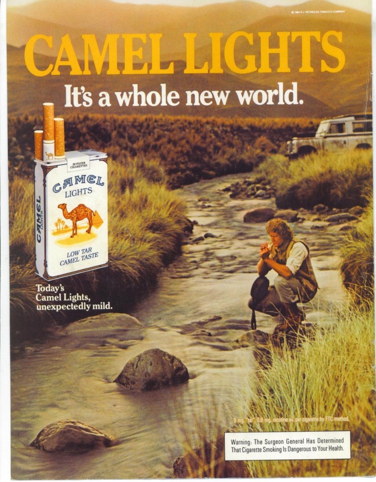 ‘Cowboy Look is the One I Sought’: Camel Cigarette Ads (1979 – 1989 ...