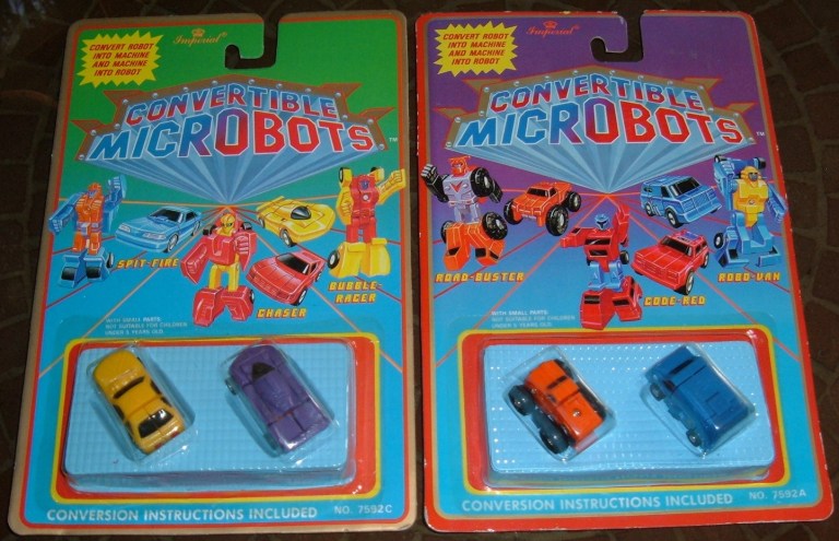 Imperial Toy Corporation: Microbots (1988) | 2 Warps to Neptune