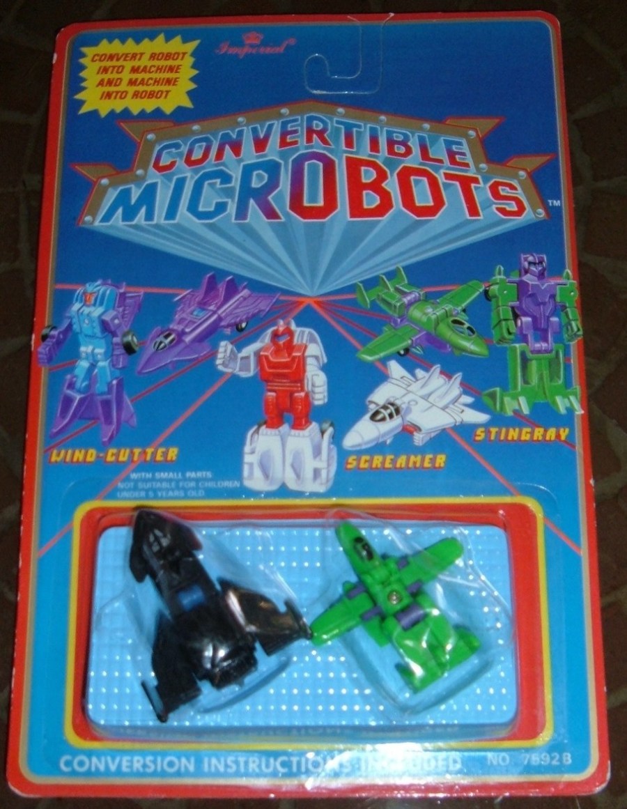 Imperial Toy Corporation: Microbots (1988) | 2 Warps to Neptune