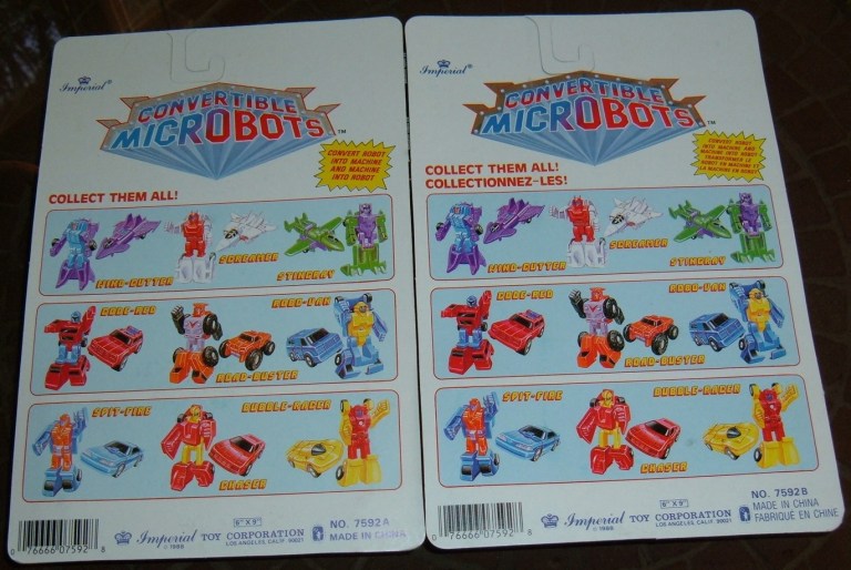 Imperial Toy Corporation: Microbots (1988) | 2 Warps to Neptune