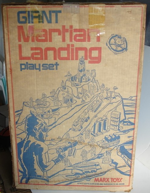 Marx Toys: Giant Martian Landing Play Set (1977) | 2 Warps to Neptune