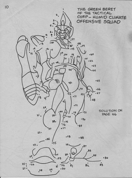 Robotech Coloring & Activity Book (1985) | 2 Warps to Neptune