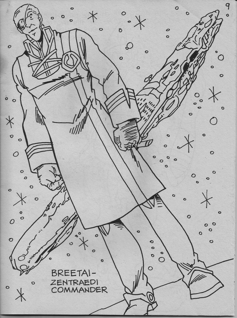 Robotech Coloring & Activity Book (1985) | 2 Warps to Neptune