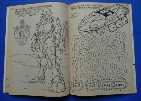 Robotech Coloring & Activity Book (1985) | 2 Warps to Neptune
