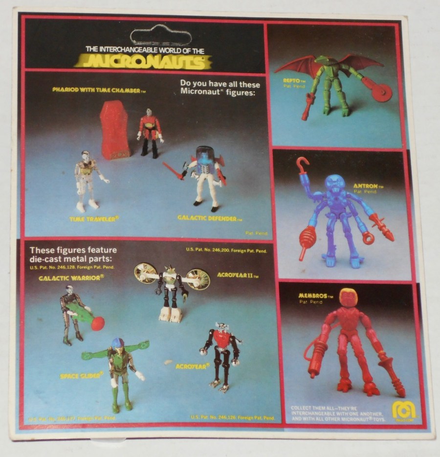 Micronauts: Antron, Membros, and Repto (Mego, 1979) | 2 Warps to Neptune