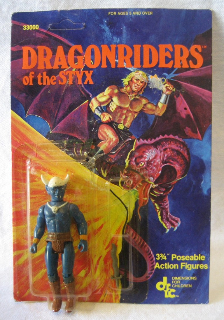 Dragonriders of the Styx Action Figures (DFC, 1983) | 2 Warps to Neptune