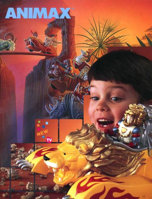 1986 Schaper Toy Fair Catalog: Animax | 2 Warps to Neptune