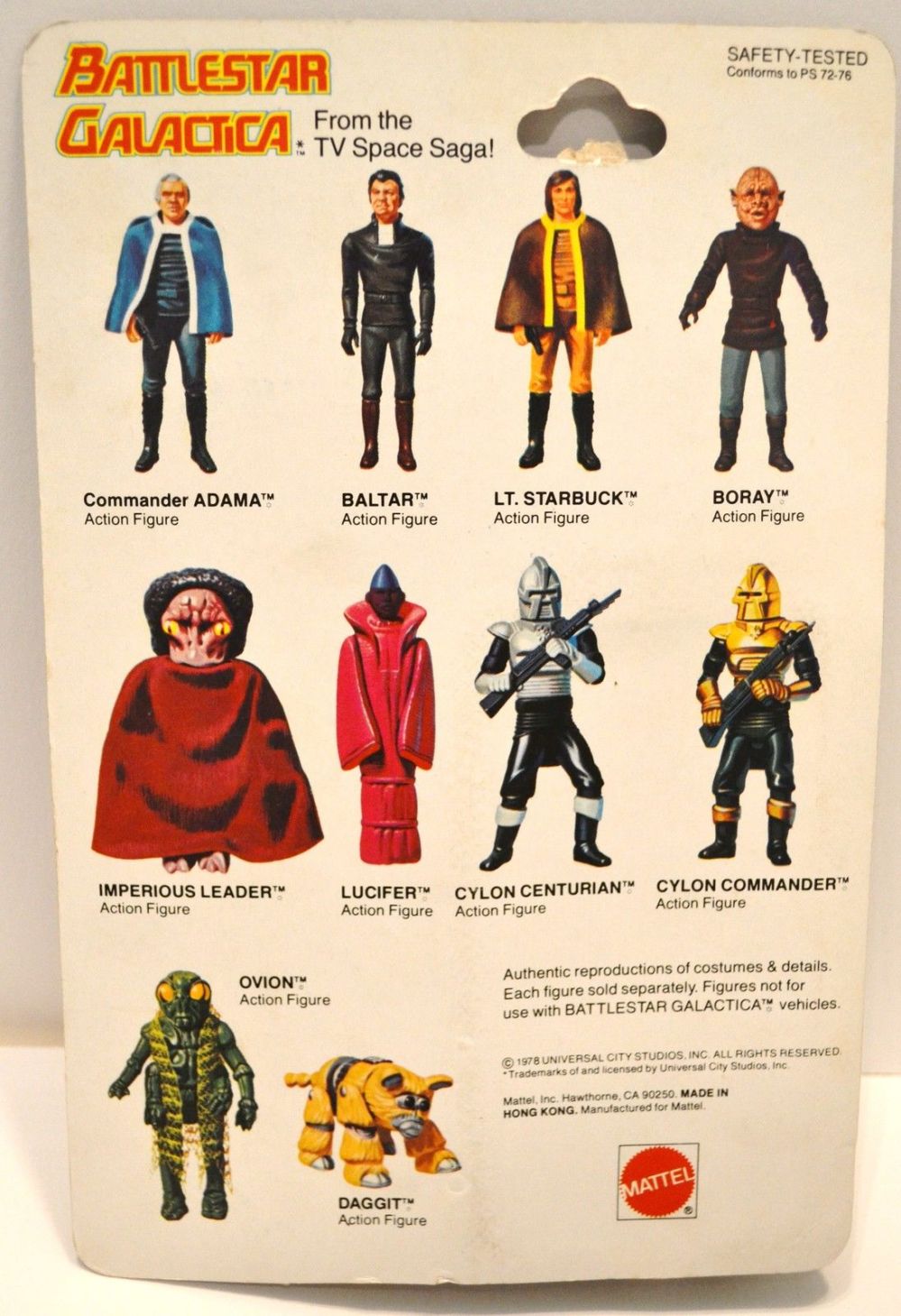 Mattel’s Battlestar Galactica Action Figures (Series Two) (1978) | 2 ...