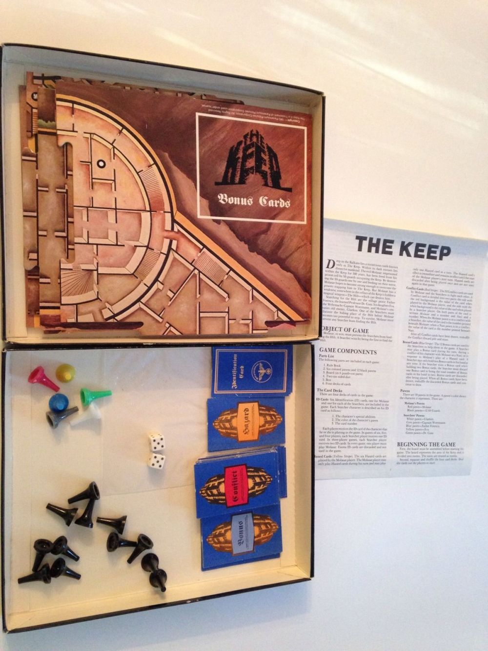 Board Games: The Keep (Mayfair Games, 1983) | 2 Warps to Neptune