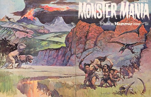 Frank Frazetta Cover Art for Monster Mania #2 (January, 1967) | 2 Warps ...