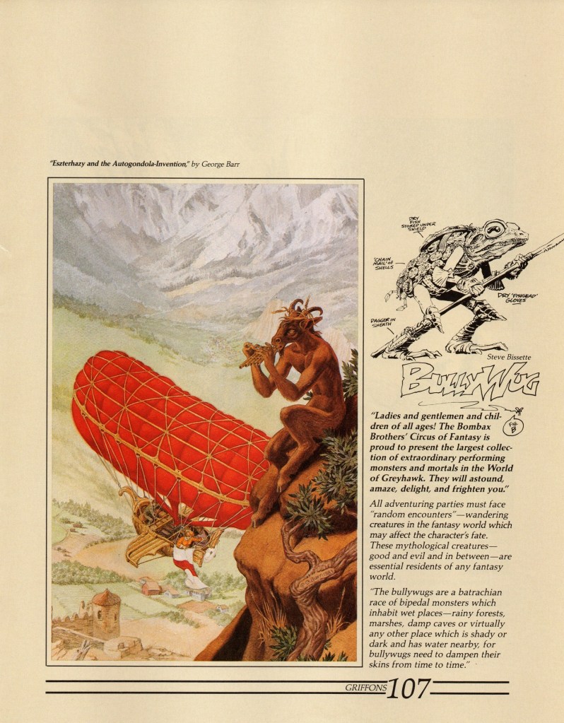 The Art of the Dungeons & Dragons Fantasy Game (TSR, 1985) (Part One ...