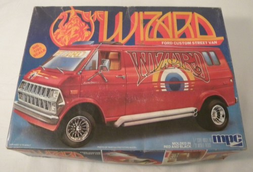 Model Kits: `The Wizard’ Ford Custom Street Van (MPC, 1981) | 2 Warps ...