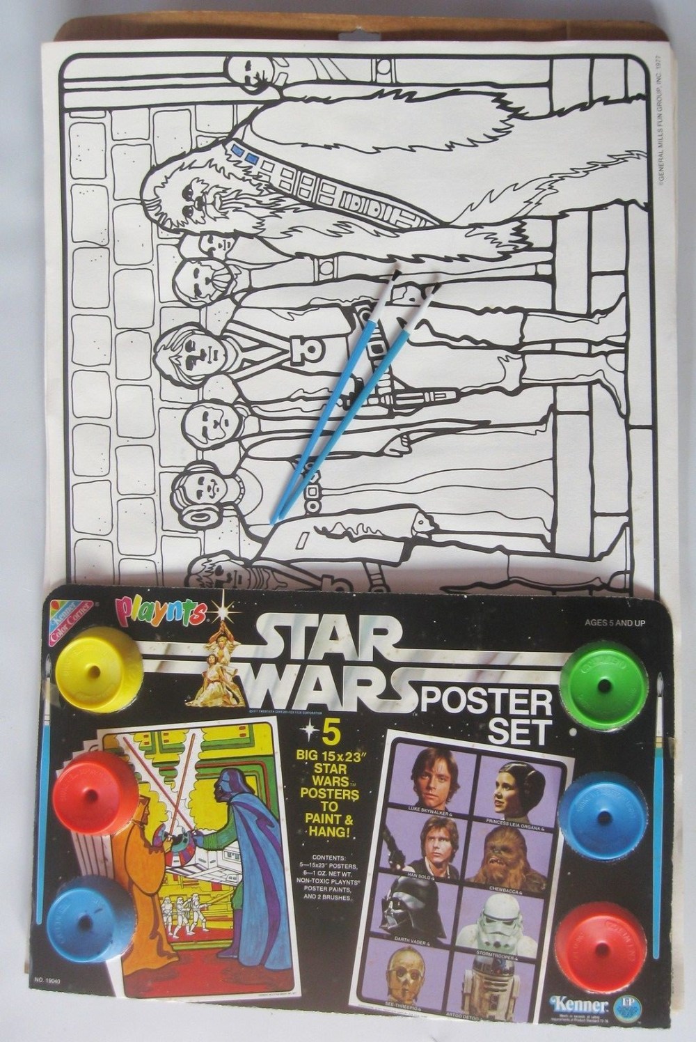 Star Wars Poster Set (Kenner, 1977) | 2 Warps to Neptune