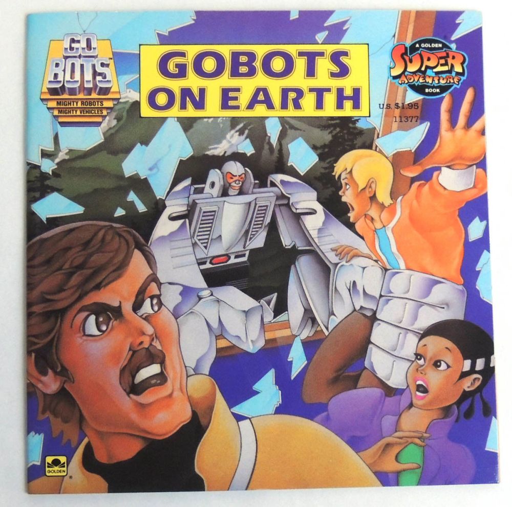 Gobots on Earth and War of the Gobots Super Adventure Books (Golden ...