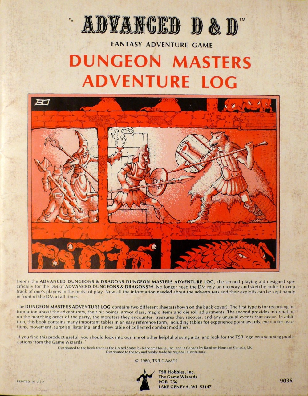 Erol Otus Illustration for the Advanced D&D Dungeon Masters Adventure ...